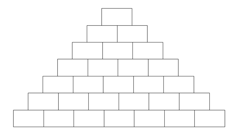 Blank Pyramid Of Numbers